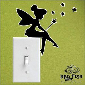 Wall Decor | 2 Pack Sticker Card Light Switch Vinyl Decal Sticker ...